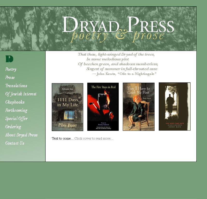 dryad – Dryad Press